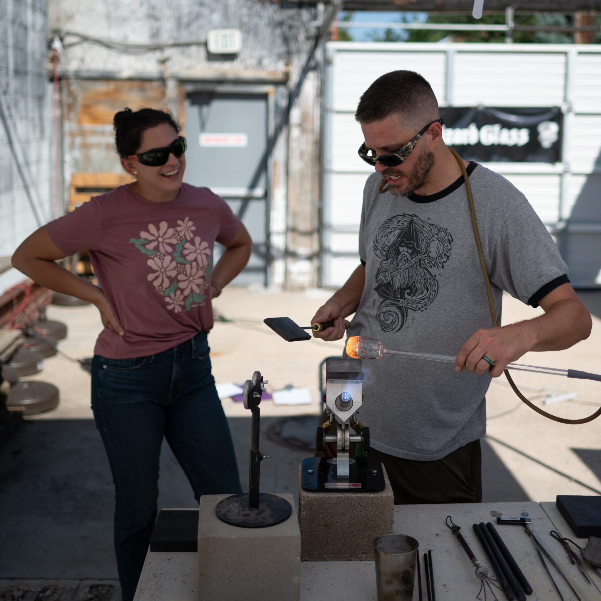 Glass Blowing Classes in Denver, CO | Glass Class Denver